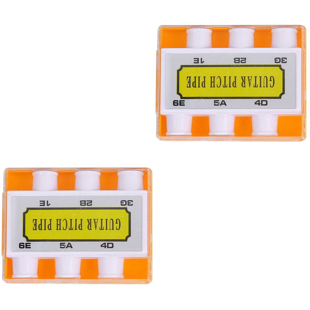 2 Pack Acoustic Guitar Bridge Pitch Pipe Tuning Flute Whistle Practical ...