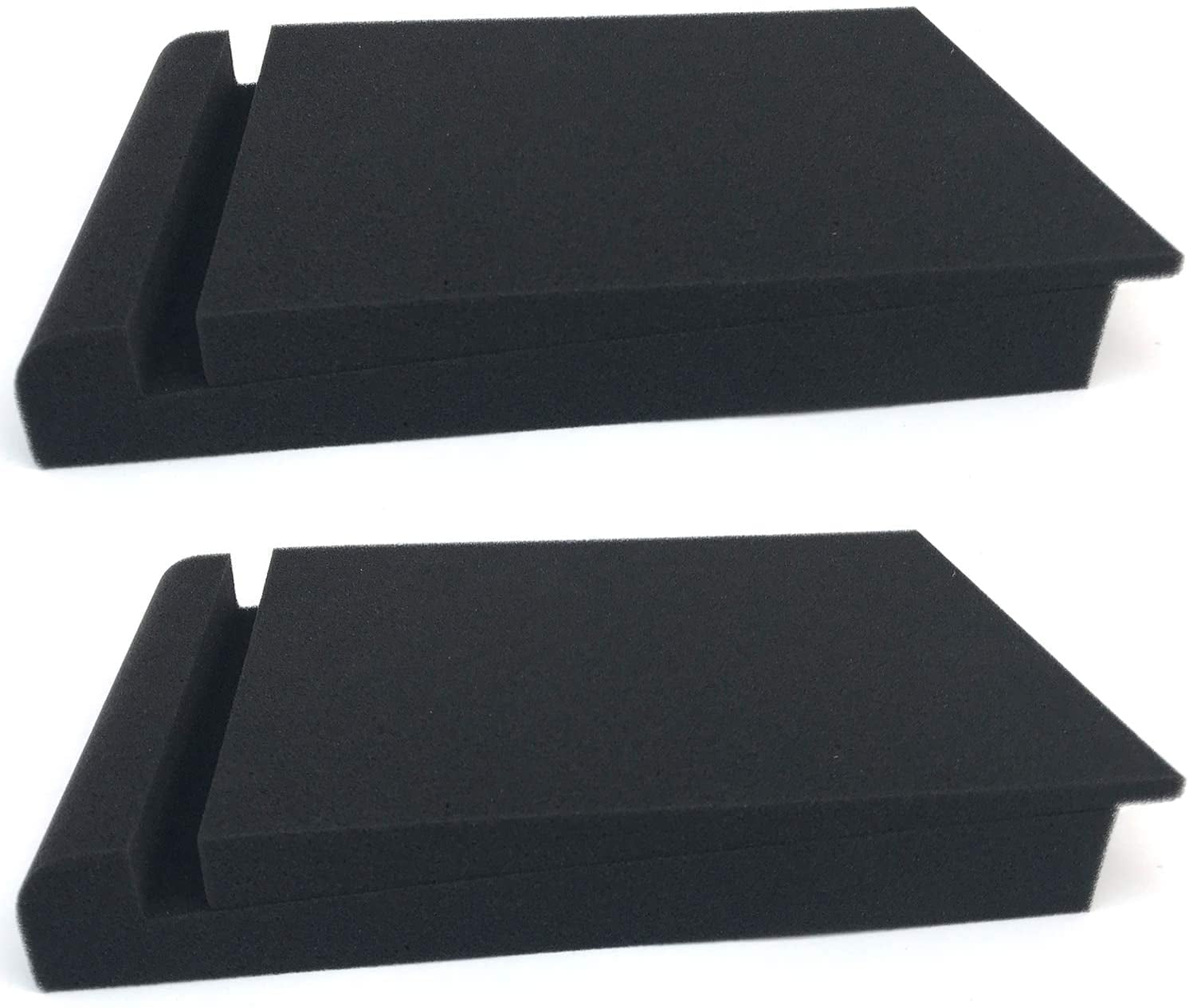 2 Pack Acoustic Isolation Pads, Studio Monitor Speaker Isolation Foam ...