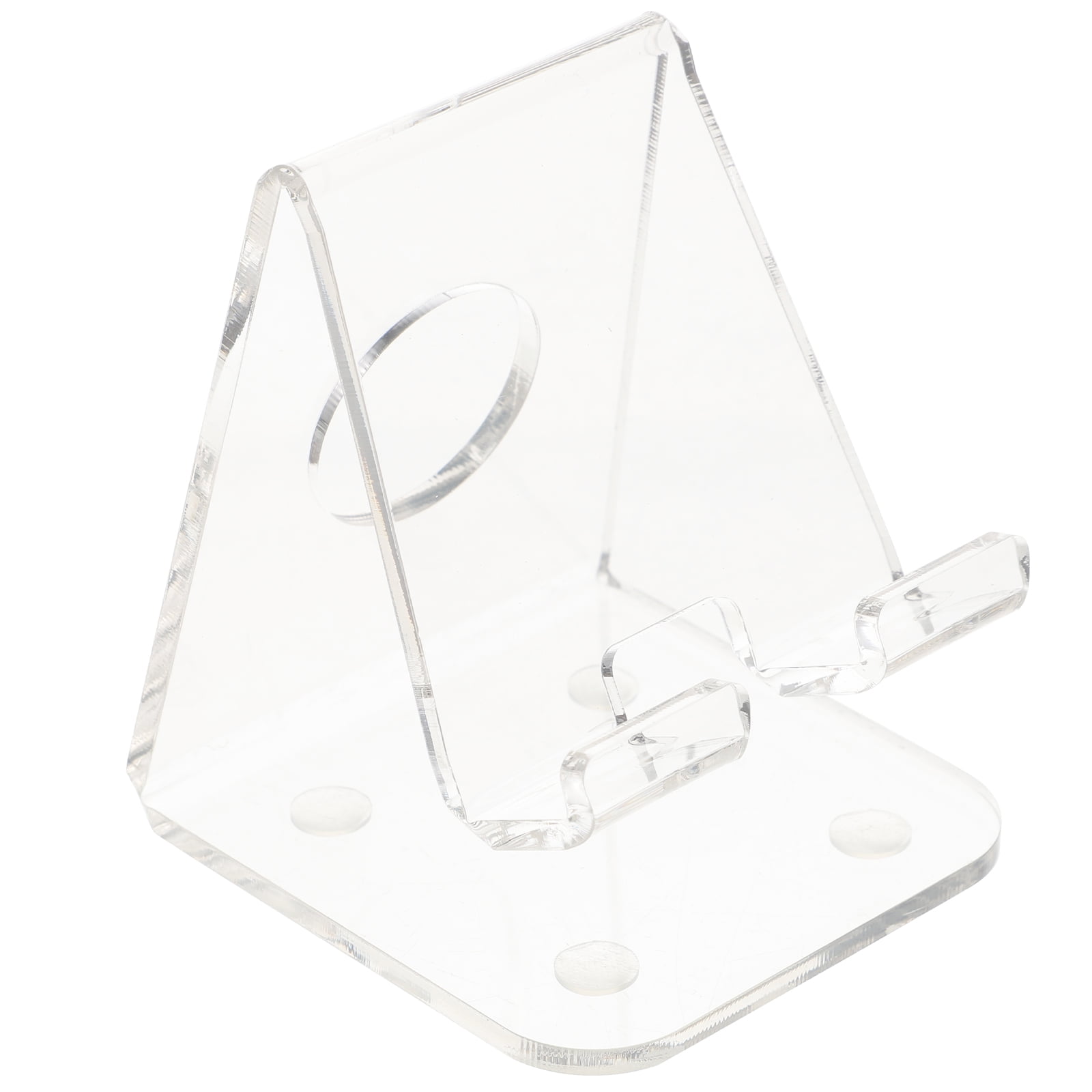 2 Pack Acrylic Phone Holder Display Rack Home Stand Shelves Cell Car ...