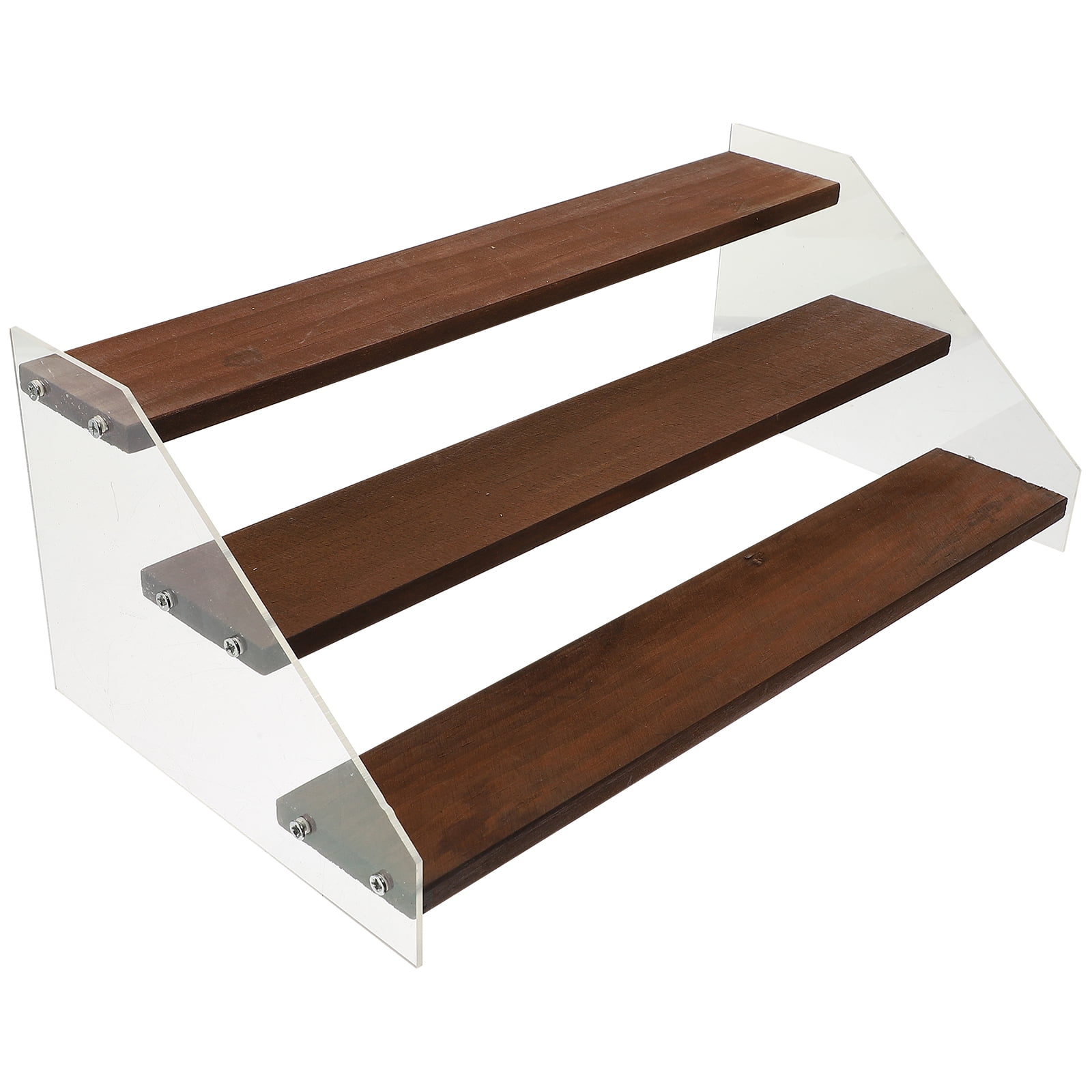 2 Pack Acrylic Storage Rack Retail Easel Stand for Sign Toy Shelves ...