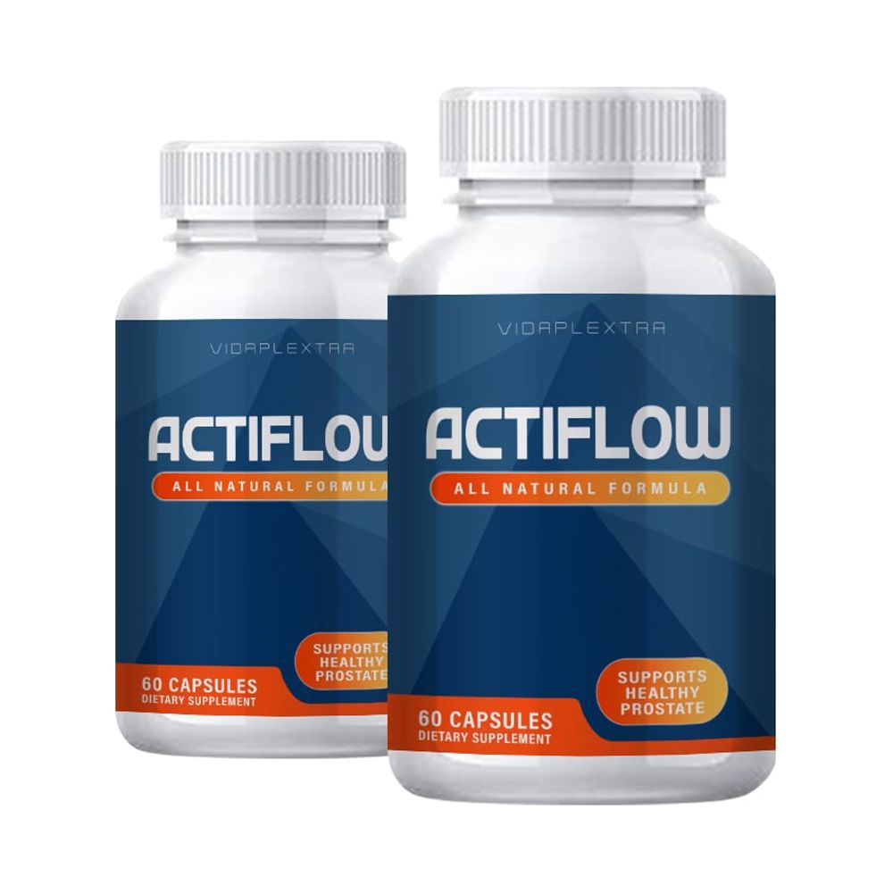 (2 Pack) Actiflow Capsules - Actiflow Male Capsules - Walmart.com