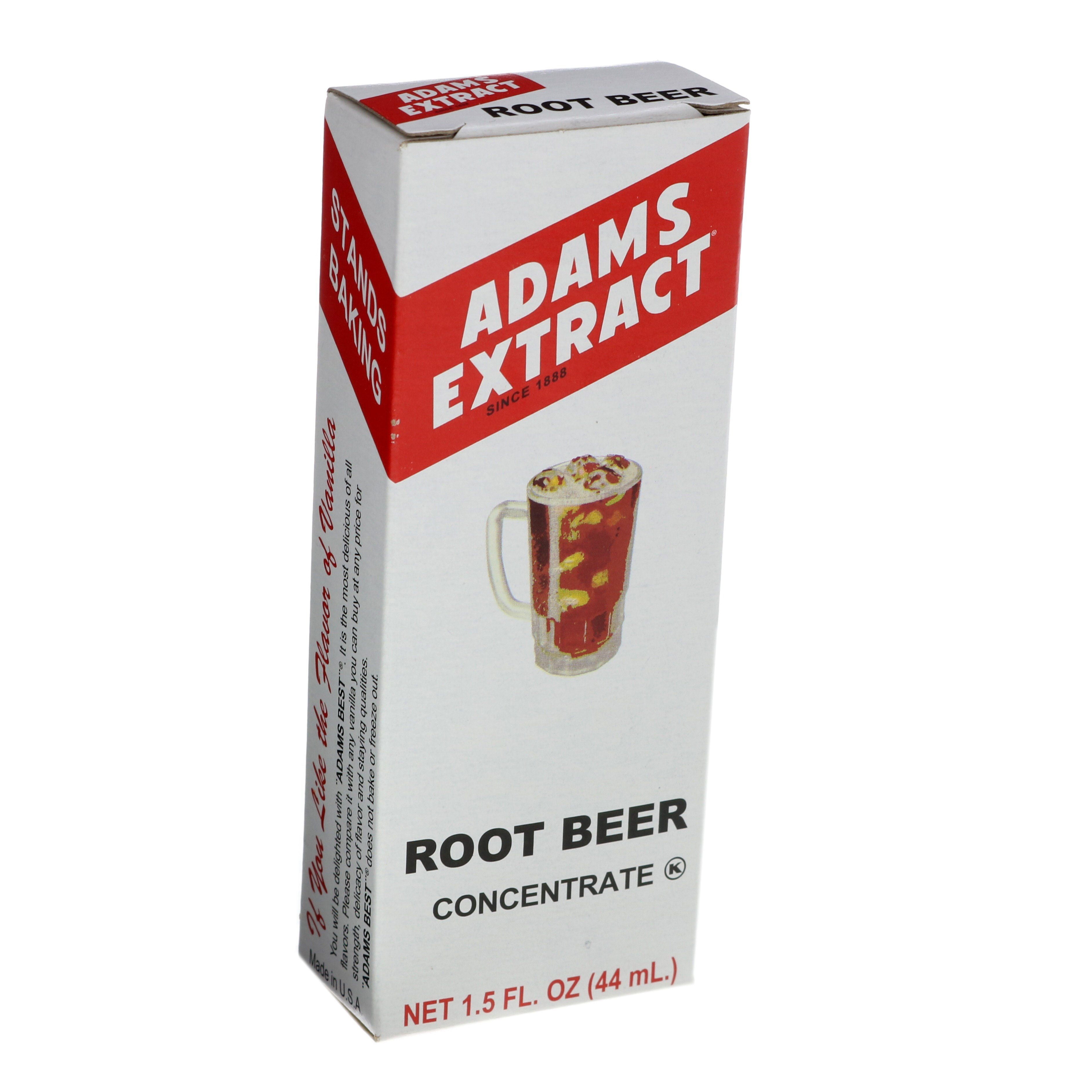 2 Pack - Adams Root Beer Concentrate Extract - 1.5 oz Packaging may ...