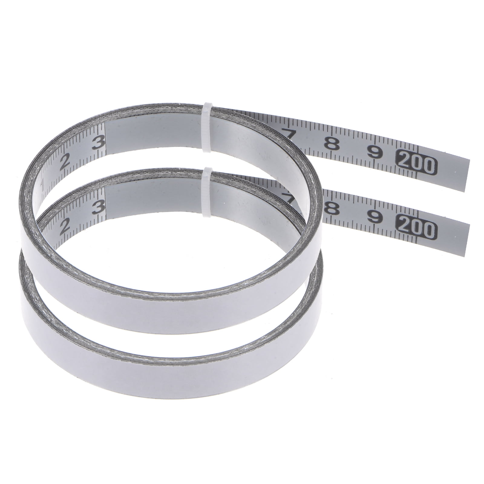 2 Pack Adhesive Backed Tape Measure 200cm Metric Left to Right Reading ...