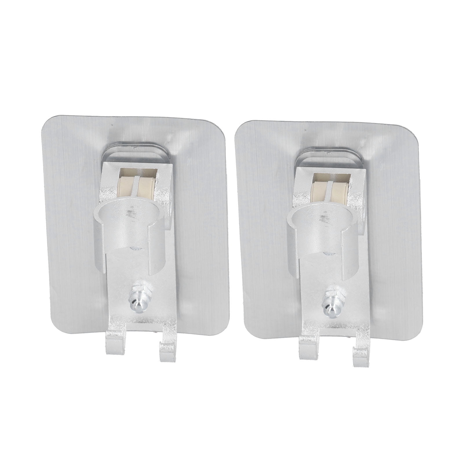 2-Pack Adhesive Handheld Bracket for Bathroom Sturdy Wall-Mounted ...
