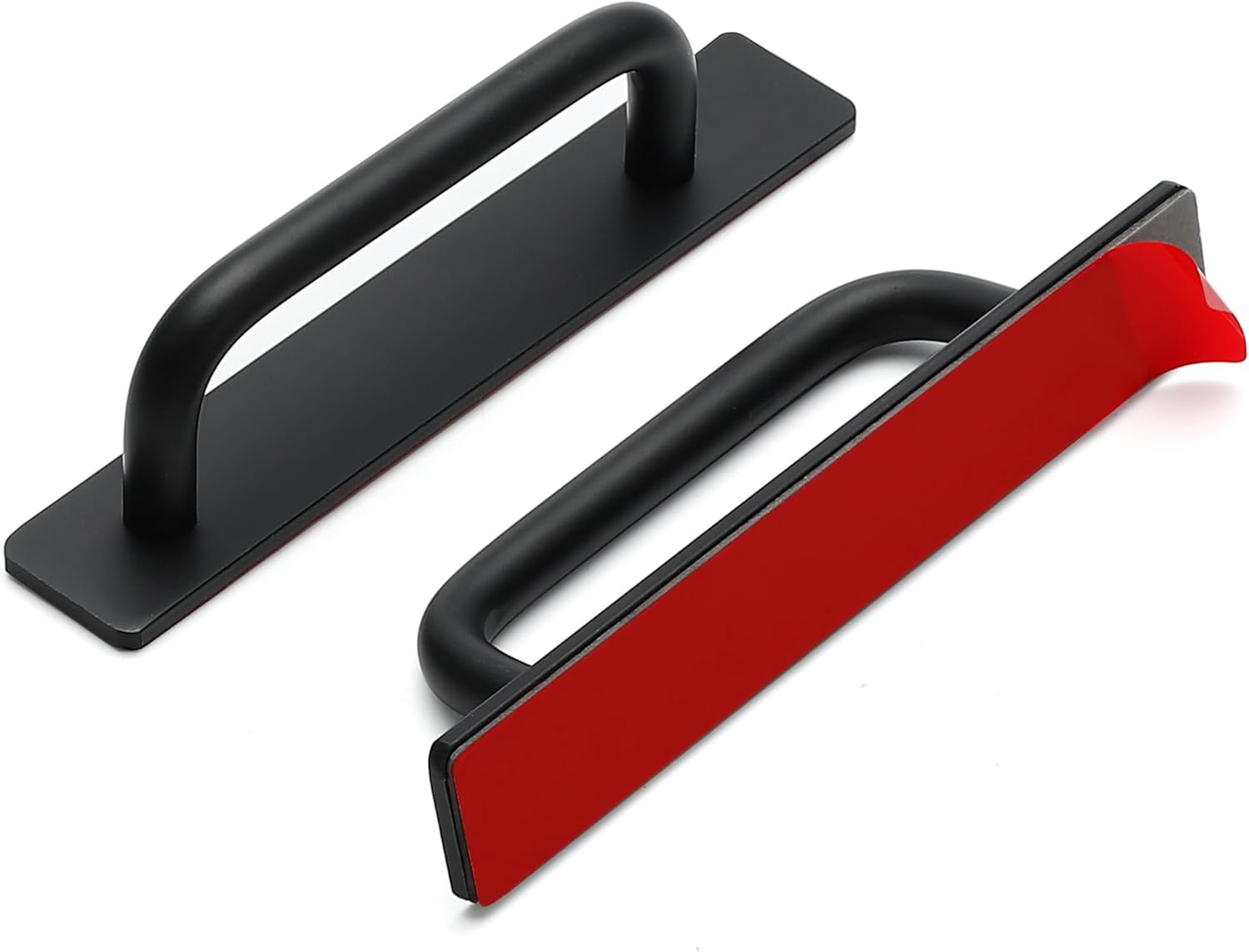 2 Pack Adhesive Handles Self Stick Instant Cabinet Handles 5.83" Stick ...