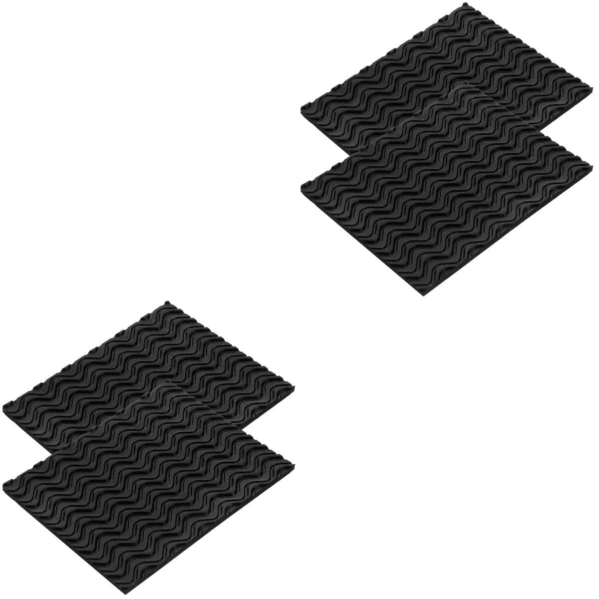 2 Pack Adhesive Shoe Bottom Sticker Sole Protector Sneakers Black ...