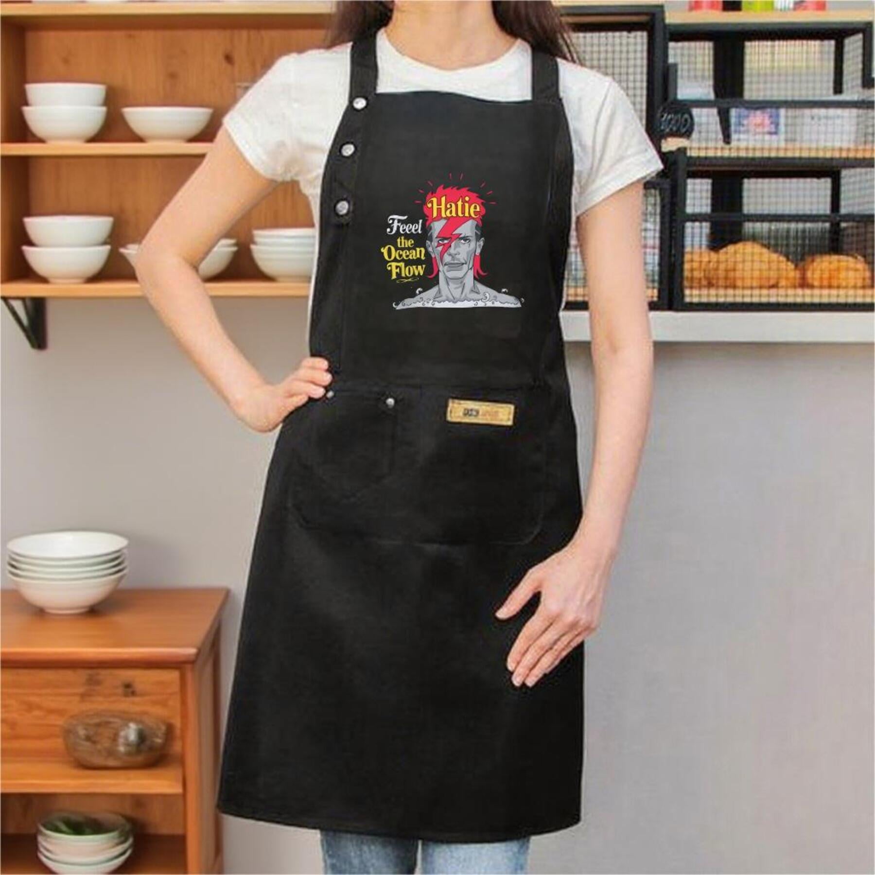 2 Pack Adjustable Aprons for Men & Women - Classic Statue Design with ...