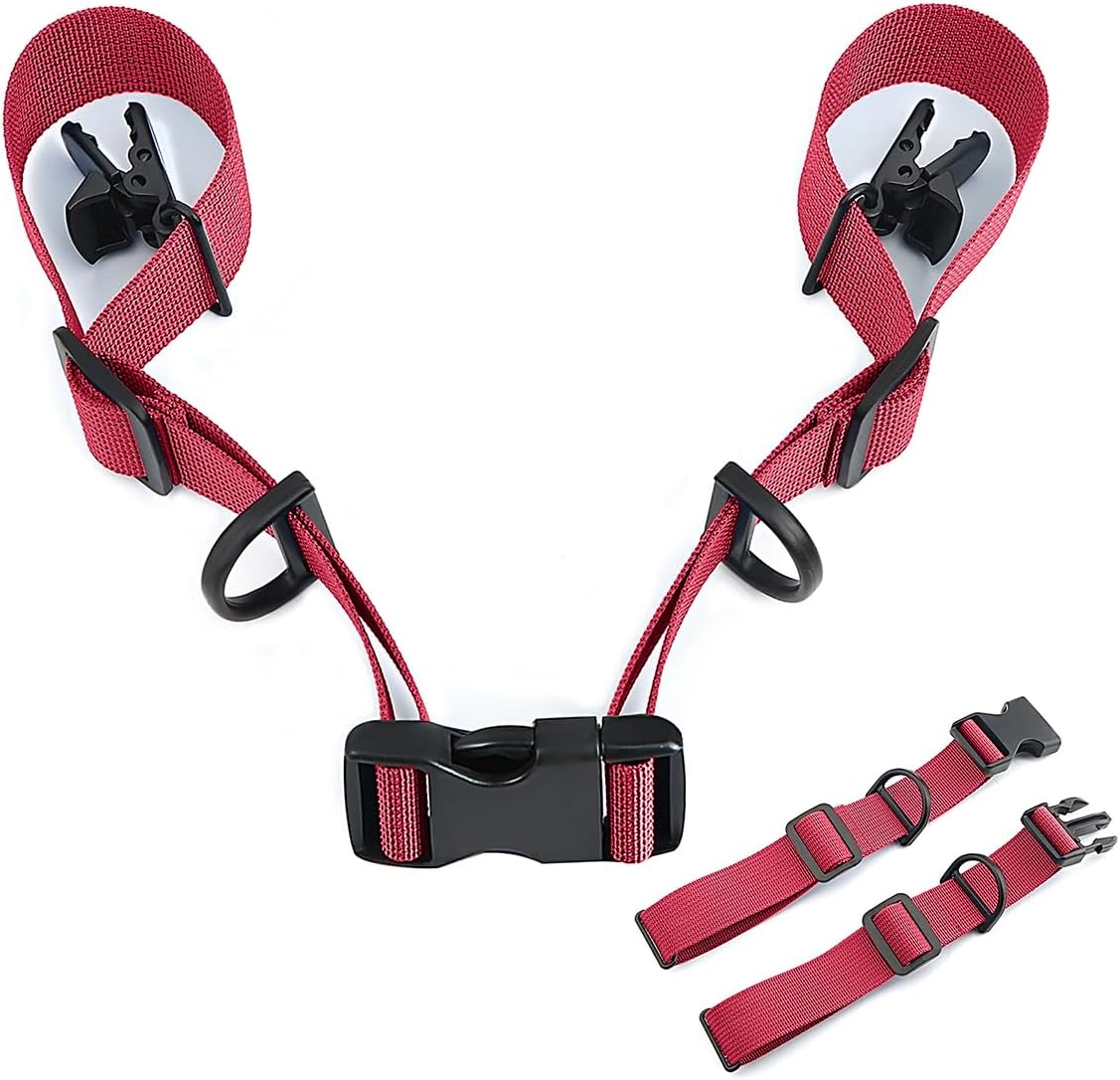 2 Pack Adjustable Backpack Sternum Straps Chest Belt Hardness Strap ...