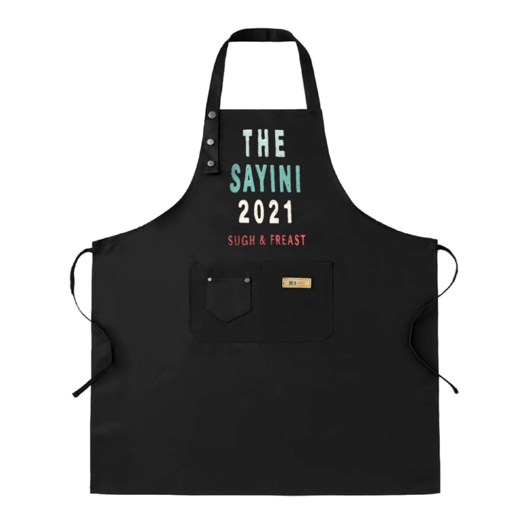 2 Pack Adjustable Bib Apron for Cooking - Black with Denim - Style ...