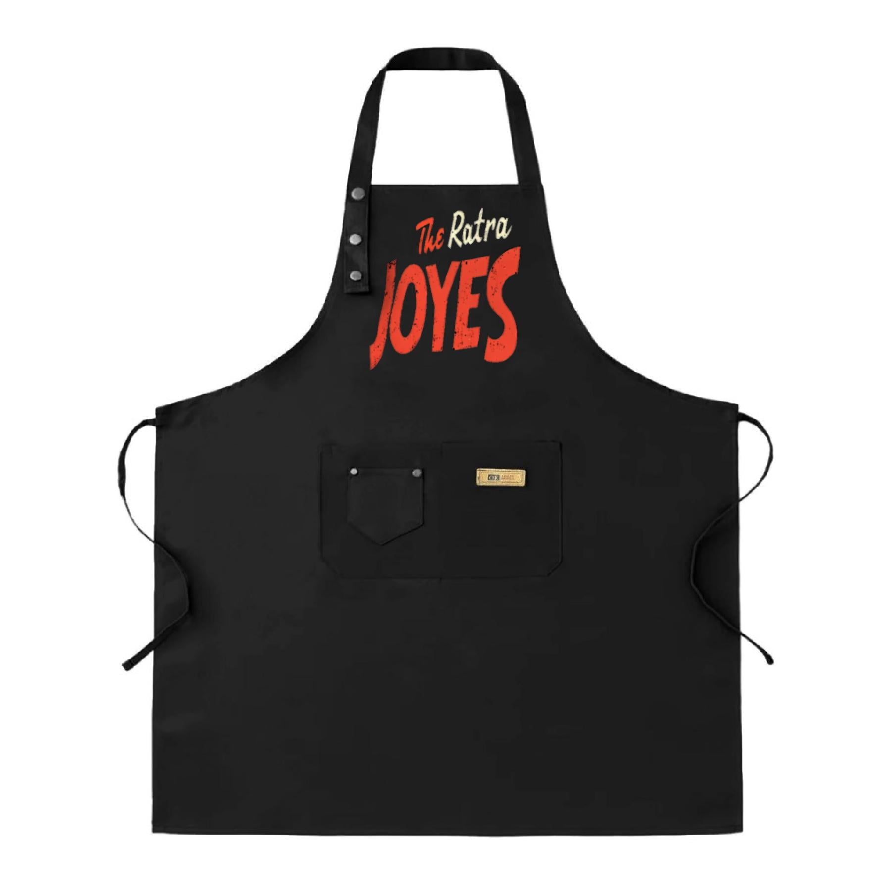 2 Pack Adjustable Bib Apron with Denim - Style Front Pocket " The Ratina JOYES " Design in Red ...