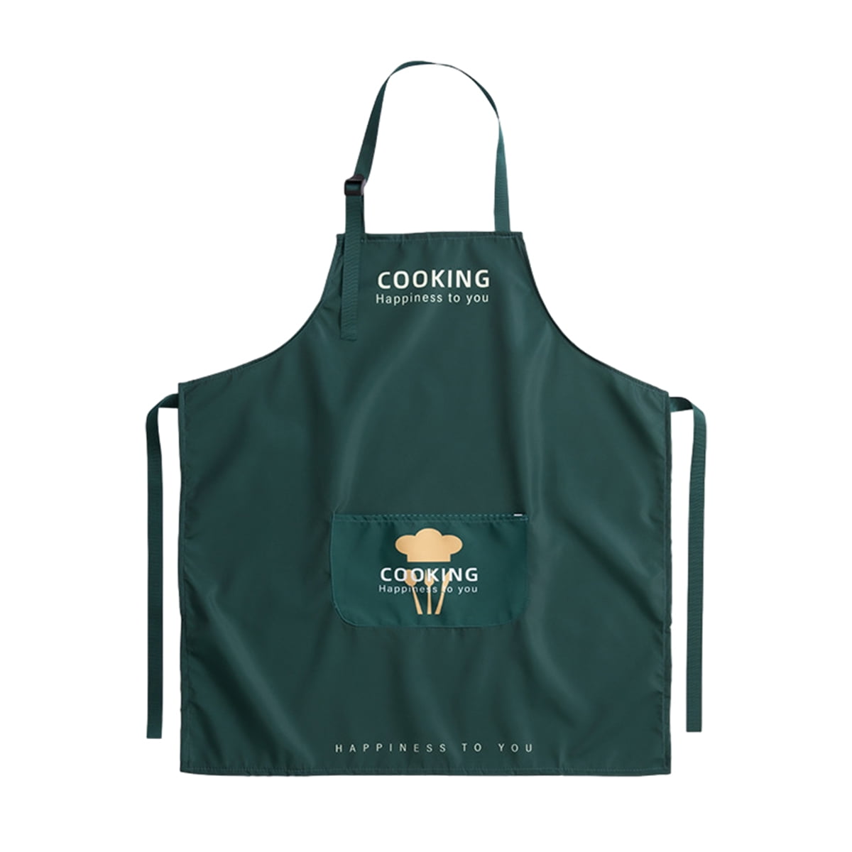 2 Pack Adjustable Bib Apron Water drop Resistant Cooking Kitchen Aprons ...