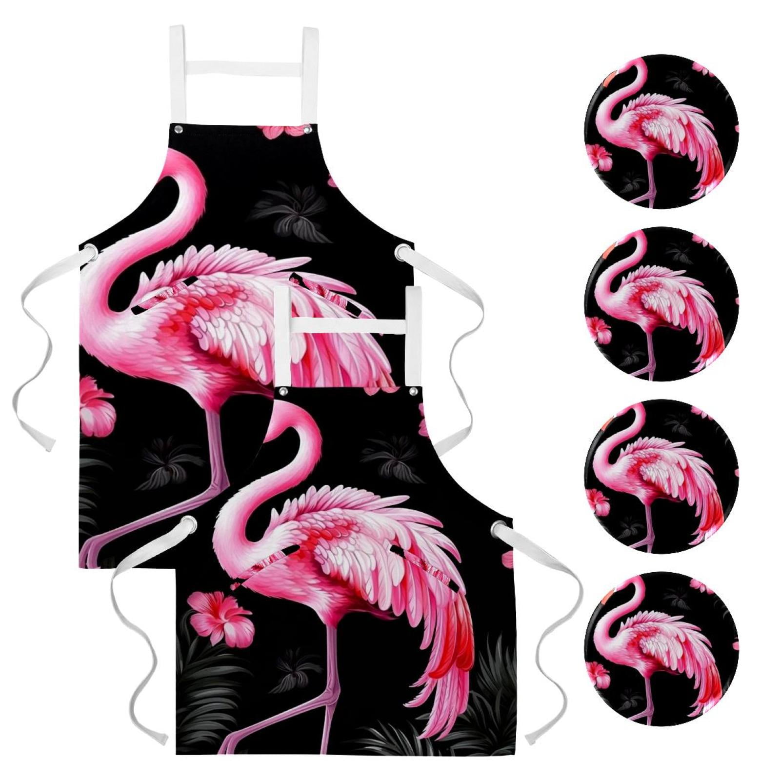 2 Pack Adjustable Bib Apron Waterdrop Resistant with Adjustable with 2 ...