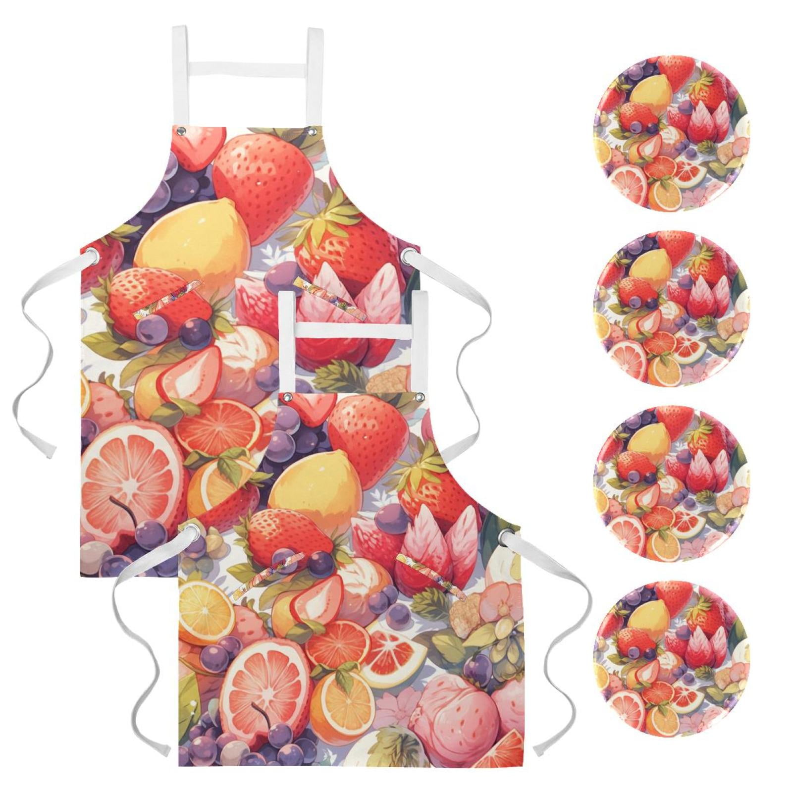 2 Pack Adjustable Bib Apron Waterdrop Resistant with Adjustable with 2 ...