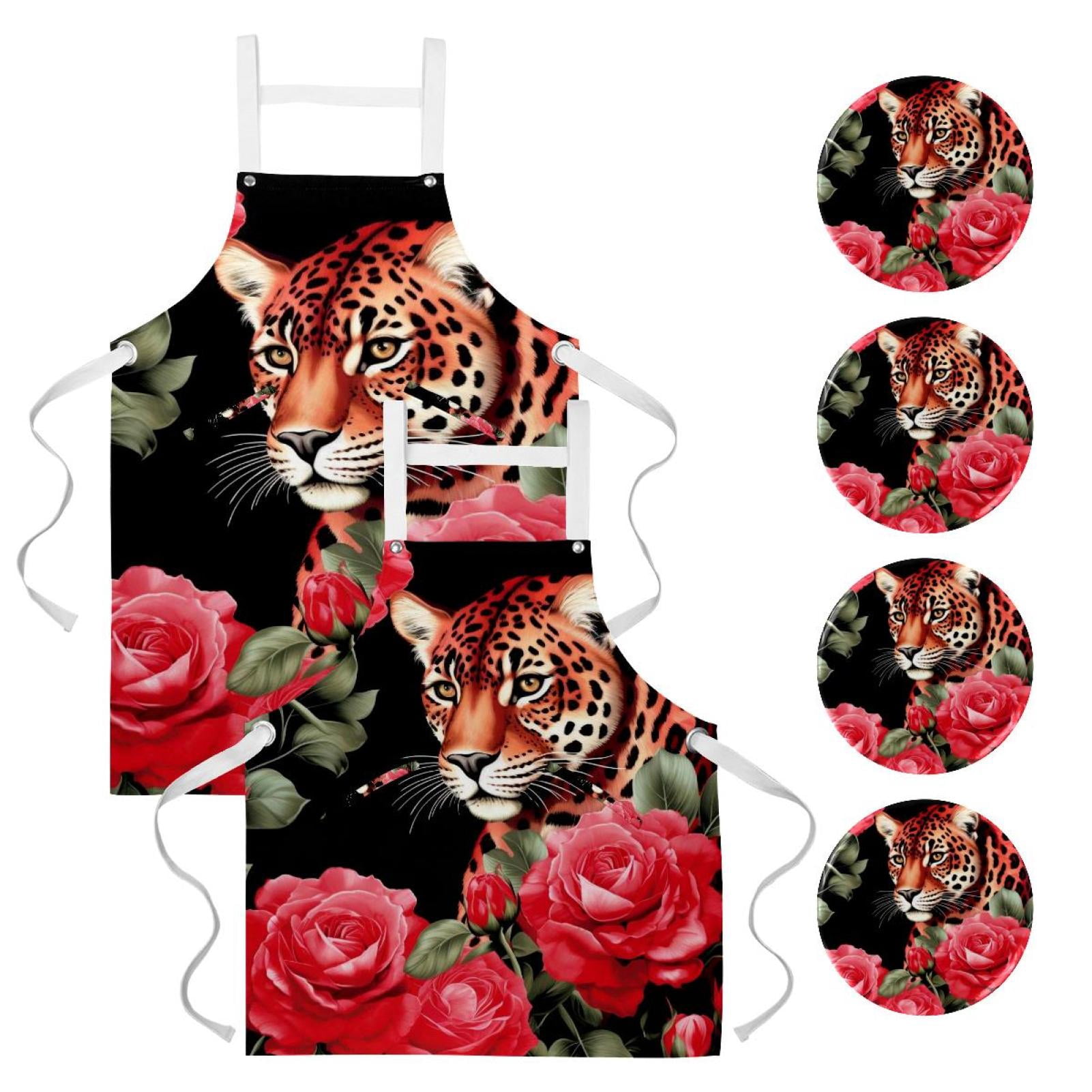 2 Pack Adjustable Bib Apron Waterdrop Resistant with Adjustable with 2 ...