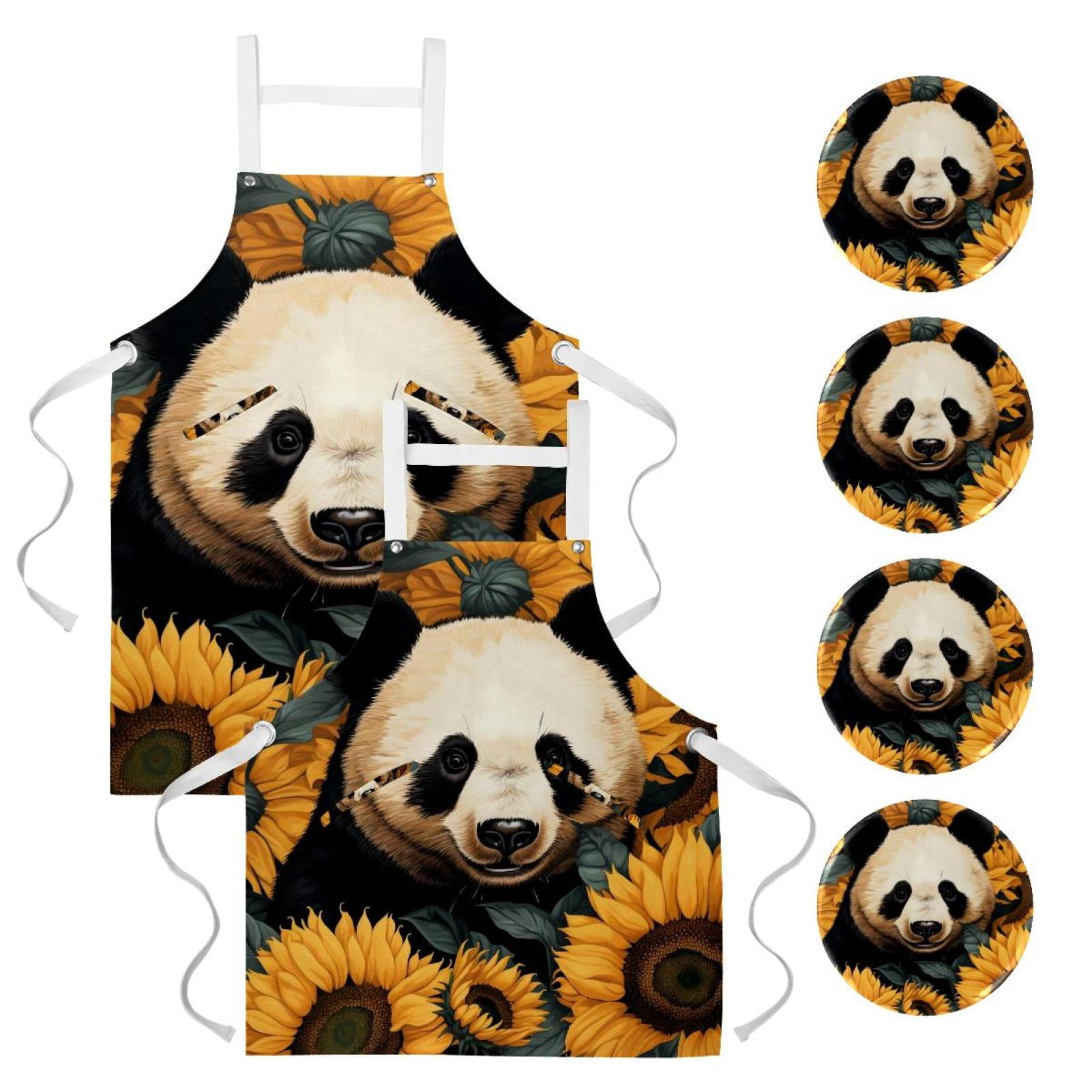 2 Pack Adjustable Bib Apron Waterdrop Resistant with Adjustable with 2 ...