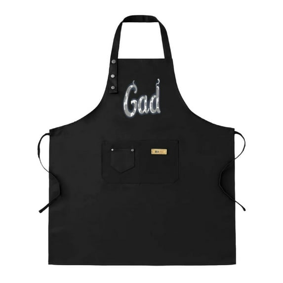 2 Pack Adjustable Bib Apron for Cooking & Crafting - Stylish Black ...