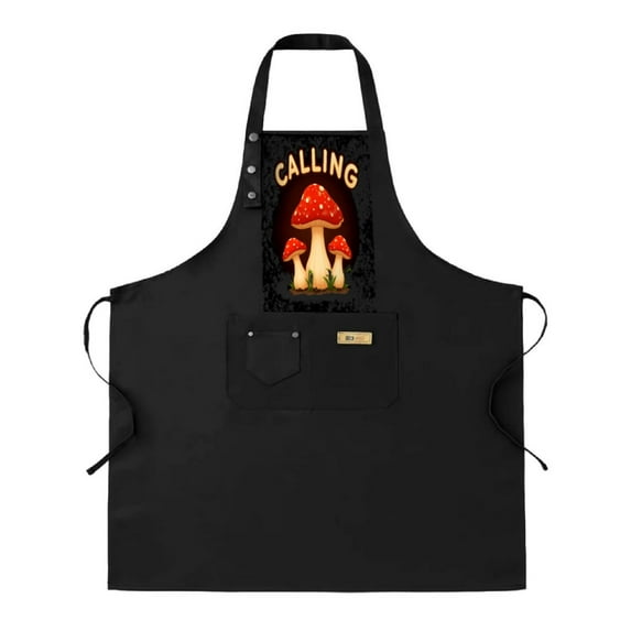 2 Pack Adjustable Bib Apron with 2 Pockets - Stylish Black Apron ...