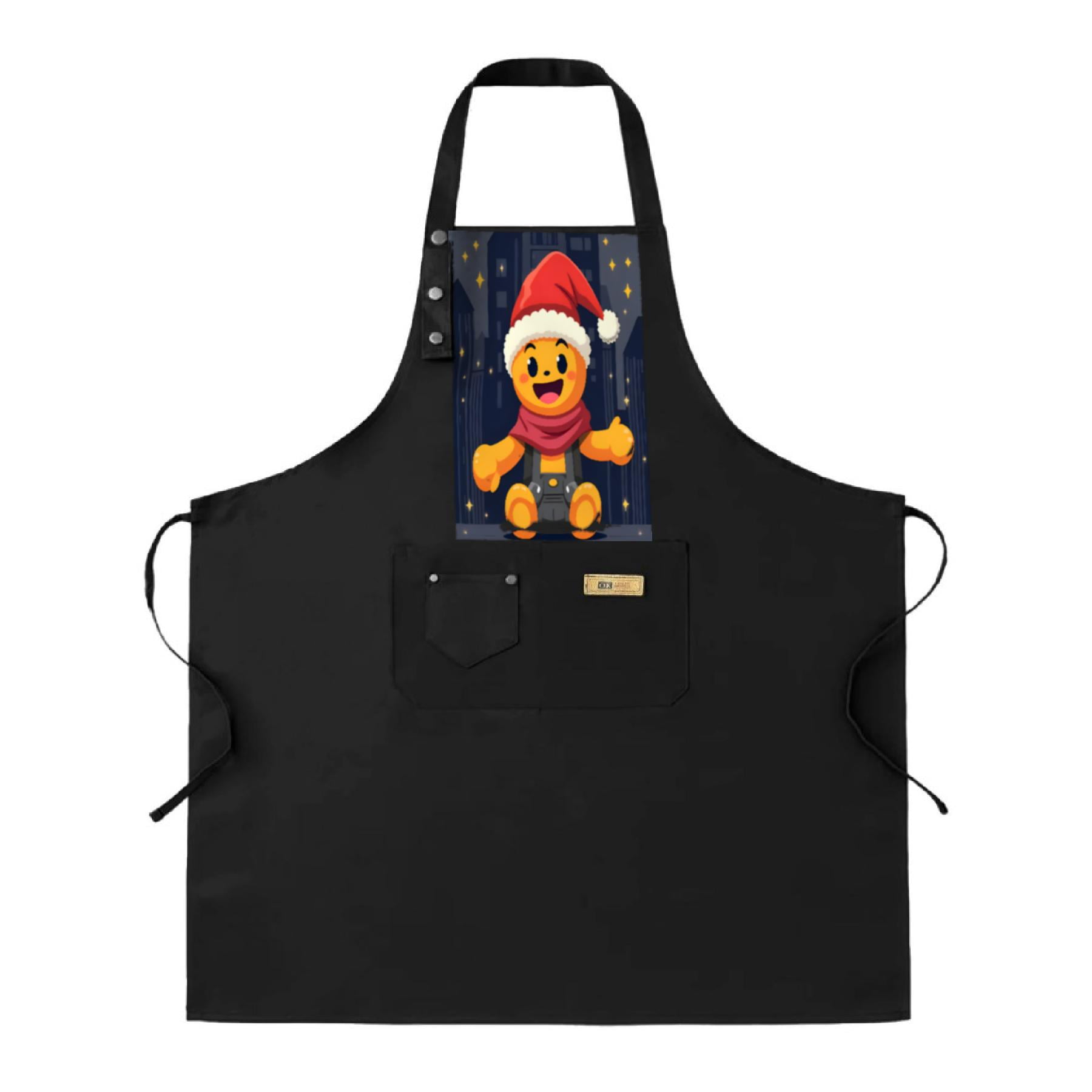2 Pack Adjustable Bib Apron with Cartoon Character Design - Smiling ...