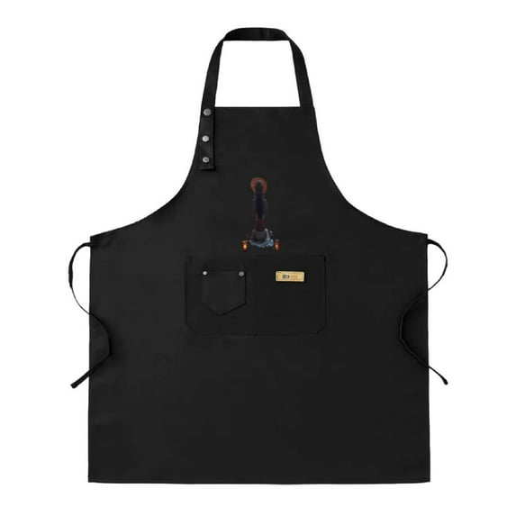 2 Pack Adjustable Bib Apron with Cartoon Design & 2 Pockets - Fun Chef ...