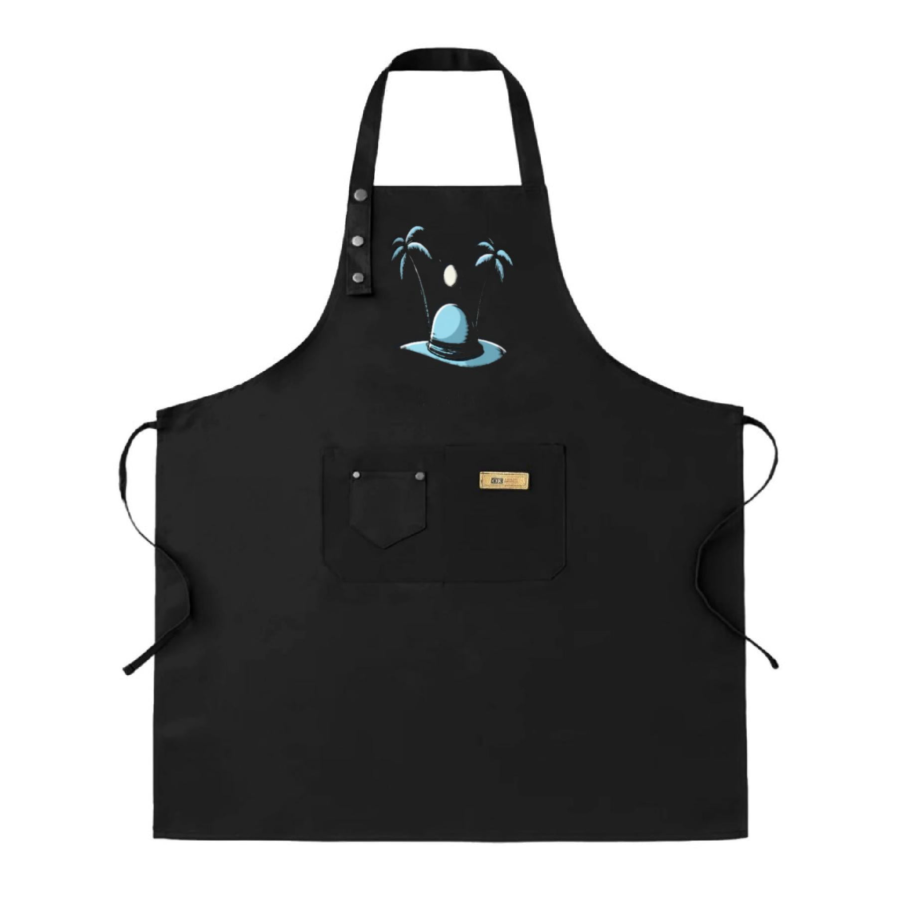 2 Pack Adjustable Bib Apron with Cartoon Penguin Design & Denim - Like ...