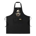 2 Pack Adjustable Bib Apron with Coffee Cup & Bean Design 2 Pockets ...