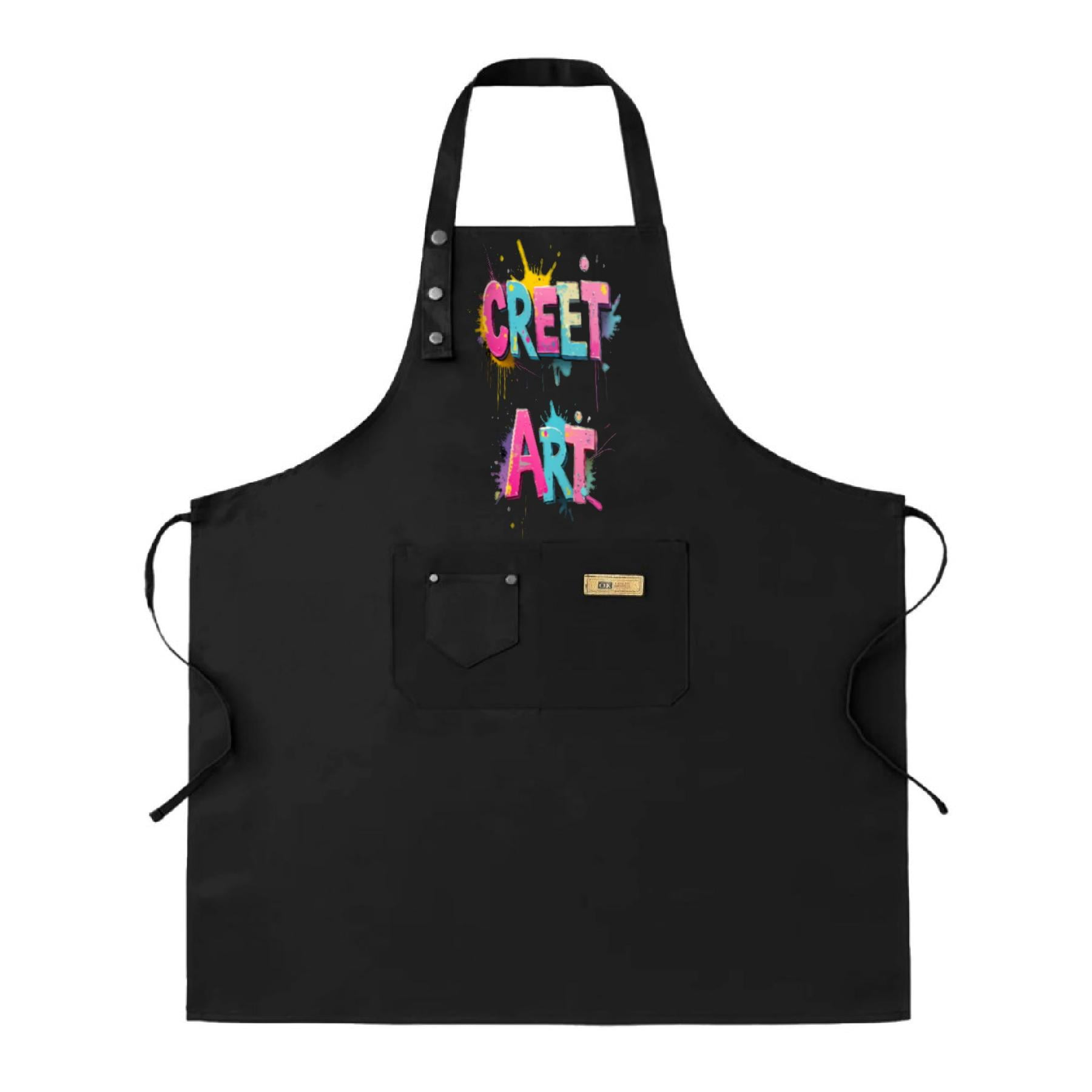 2 Pack Adjustable Bib Apron with Colorful ' GREAT ART ' Design & 2 ...