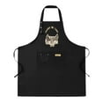2 Pack Adjustable Bib Apron with Dog Design & ' DREAM IN THE DOG ' Text ...