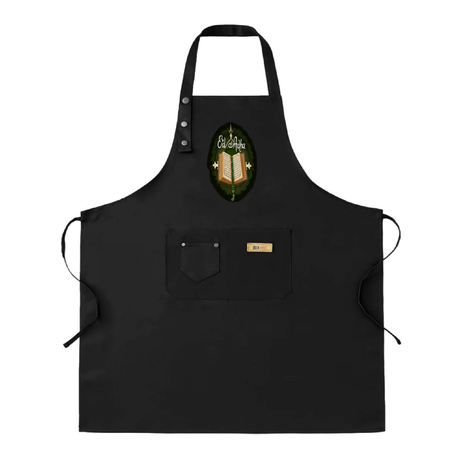 2 Pack Adjustable Bib Apron with Front Pocket & Side Pockets Featuring ...
