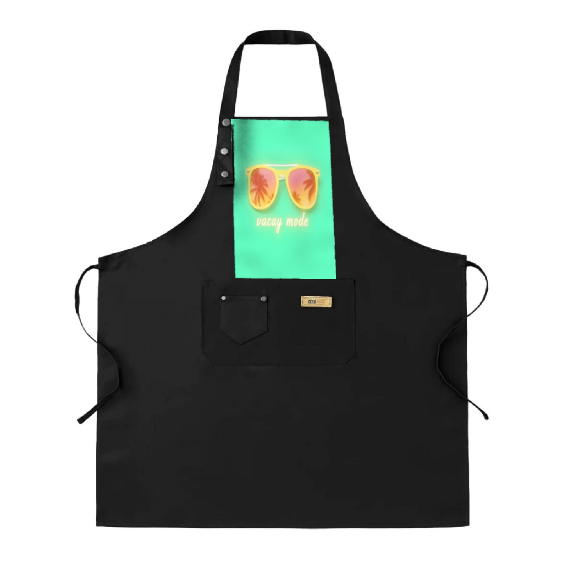 2 Pack Adjustable Bib Apron with Fun Turquoise ' Nuts ' Design ...