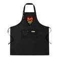 2 Pack Adjustable Bib Apron with Heart Design - Colorful Gradient ...
