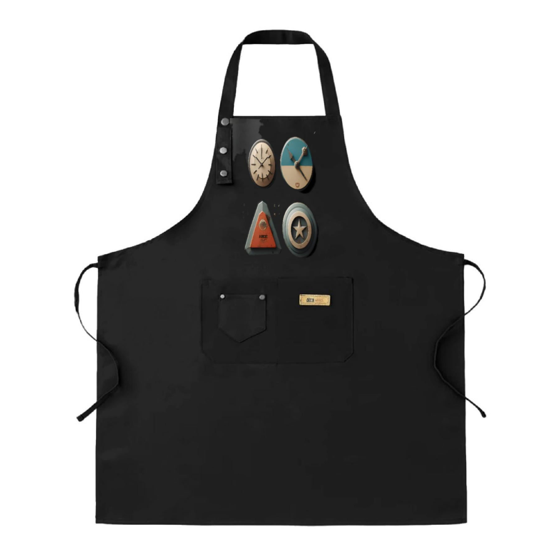 2 Pack Adjustable Bib Apron with Star Design & Decorative Elements 2 ...