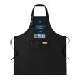2 Pack Adjustable Bib Apron with Stylish Blue & White Russian Text ...