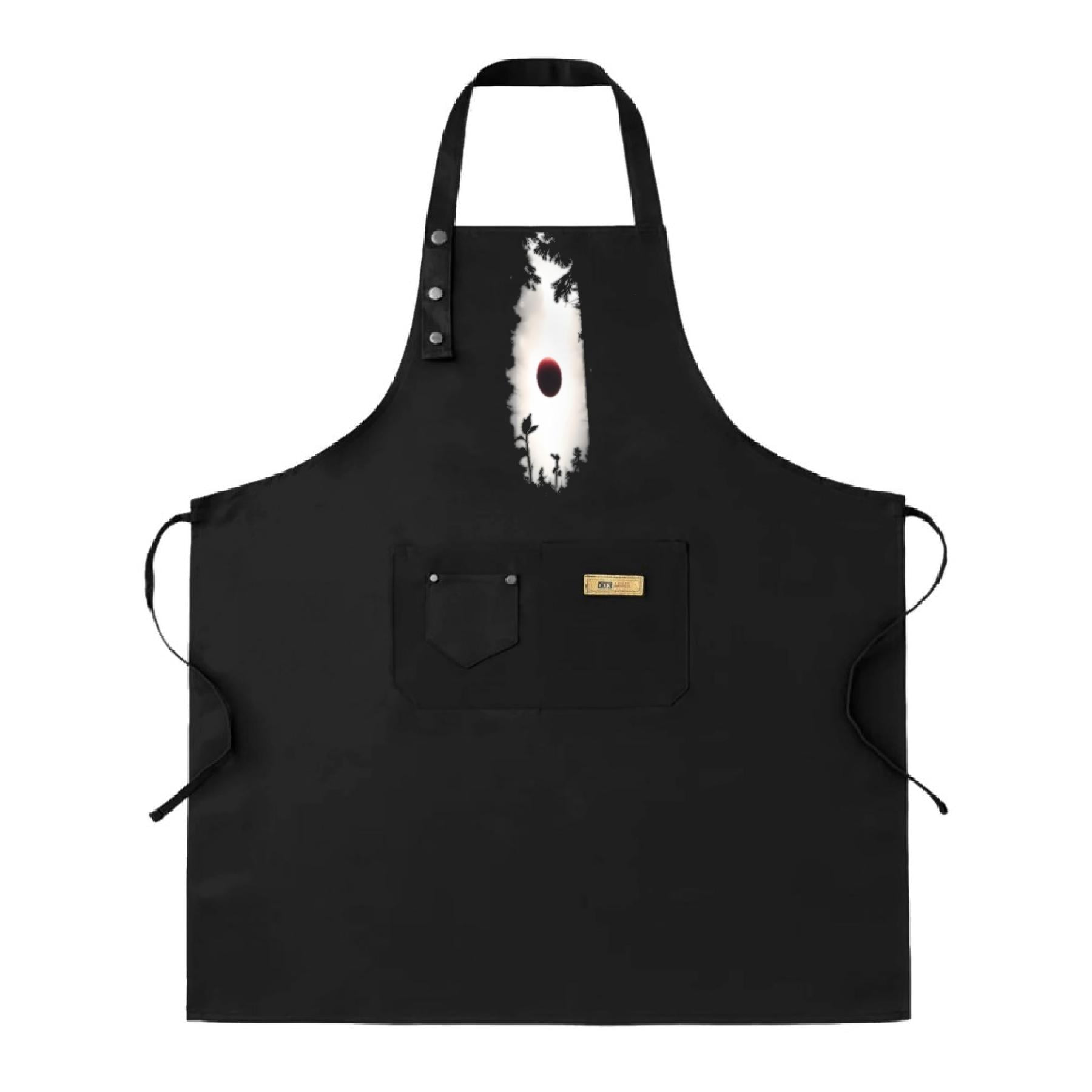 2 Pack Adjustable Bib Apron with Unique Tree Trunk Pattern 2 Pockets ...