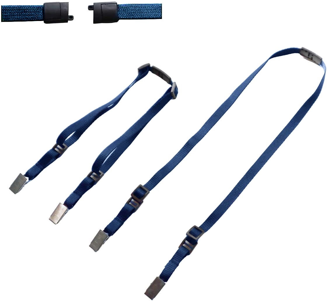 2 Pack - Adjustable Face Mask Lanyard with Safety Breakaway Lanyards ...