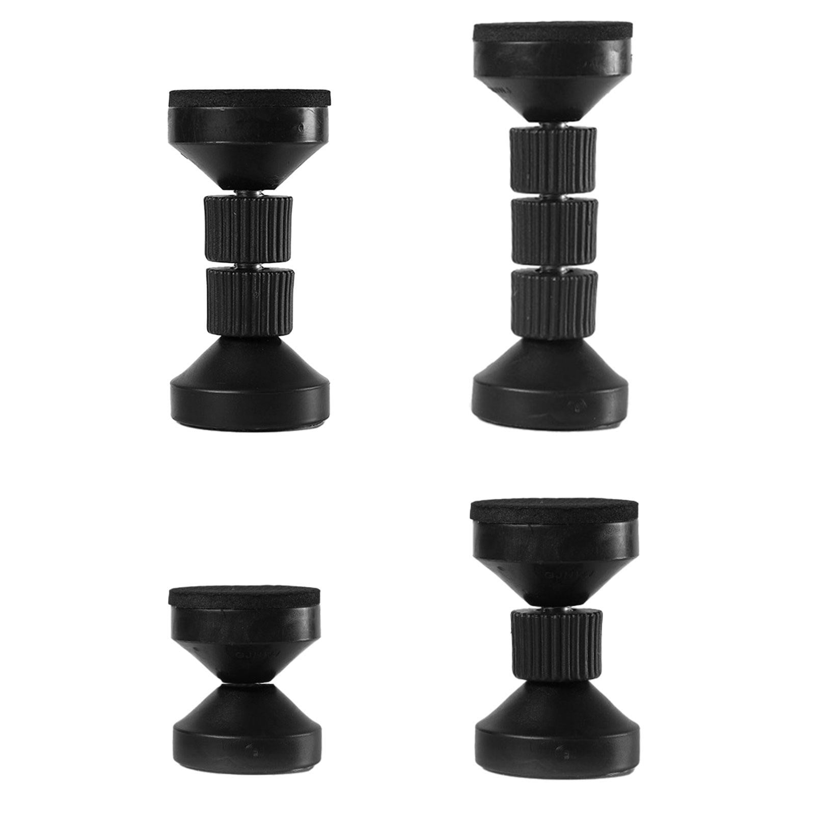 2-Pack Adjustable Headboard Stoppers, Threaded Bed Frame Anti-Shake ...