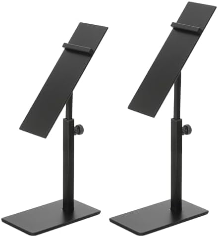 2 Pack Adjustable Height Shoe Risers Metal Countertop Shoe Rack Holder ...