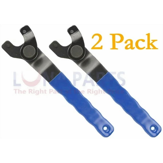 2 Pack Adjustable Lock-Nut Grinder Wrench For Makita & Other Ginders ...