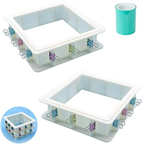 2-Pack Adjustable Mold-Housing for Silicone Molds - Rubber Mold Making ...
