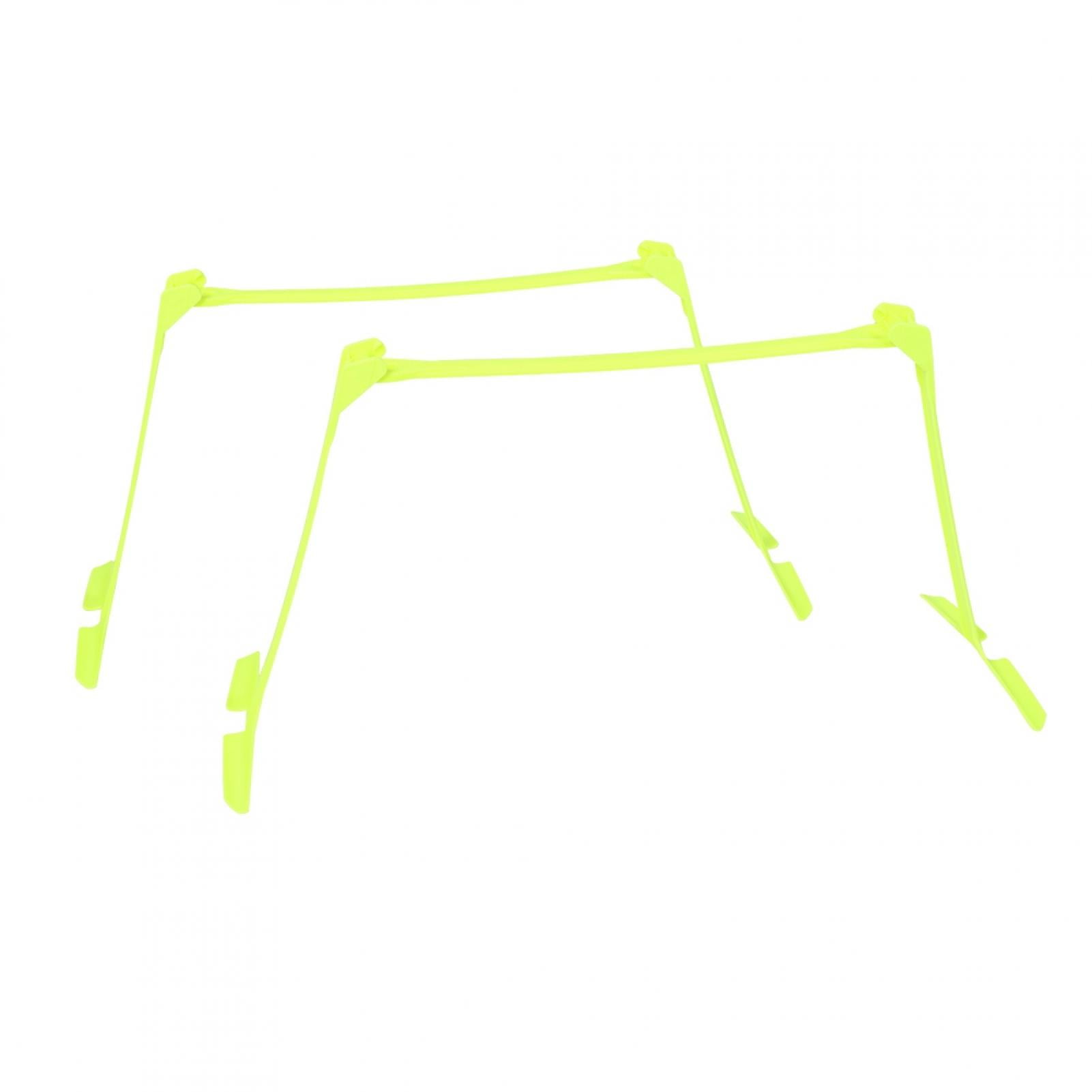 2-Pack Adjustable Soccer Agility Hurdles: 3 heights Yellow Agile ...