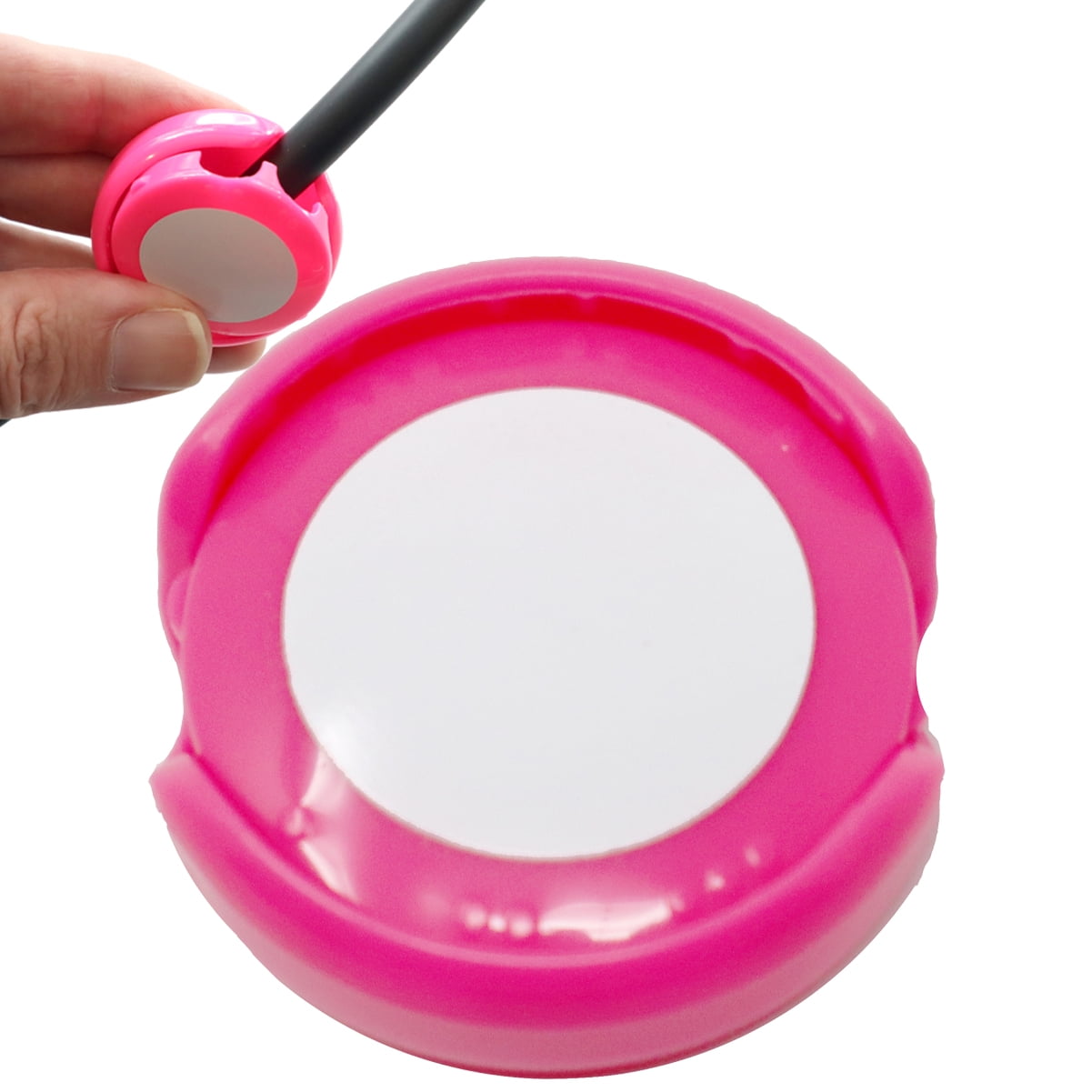 2 Pack - Adjustable Stethoscope Name Tags - Fits Any Size Tubing! Steth ...