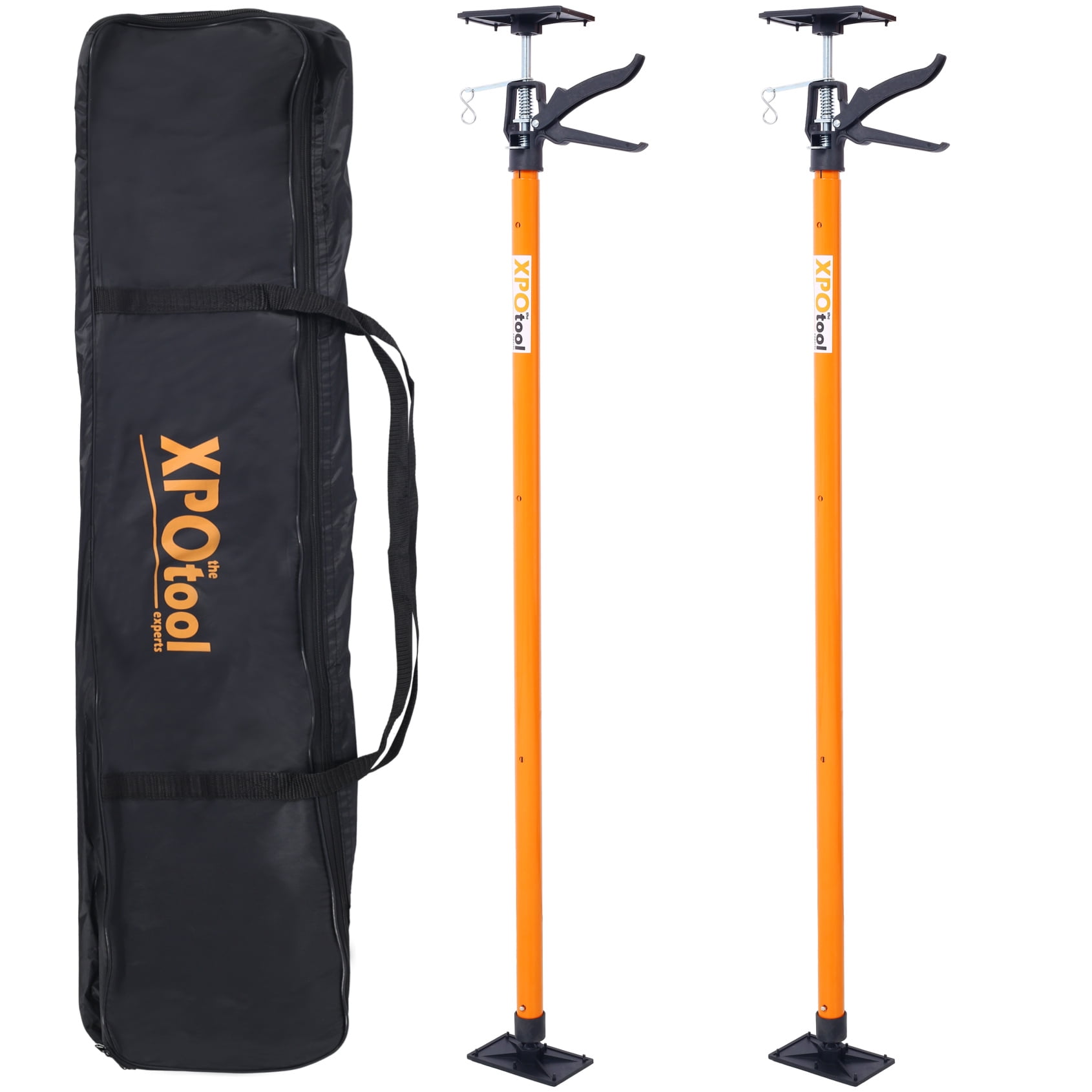 2 Pack Adjustable Support Pole, Steel 3rd Hand System - Extends 45 to ...