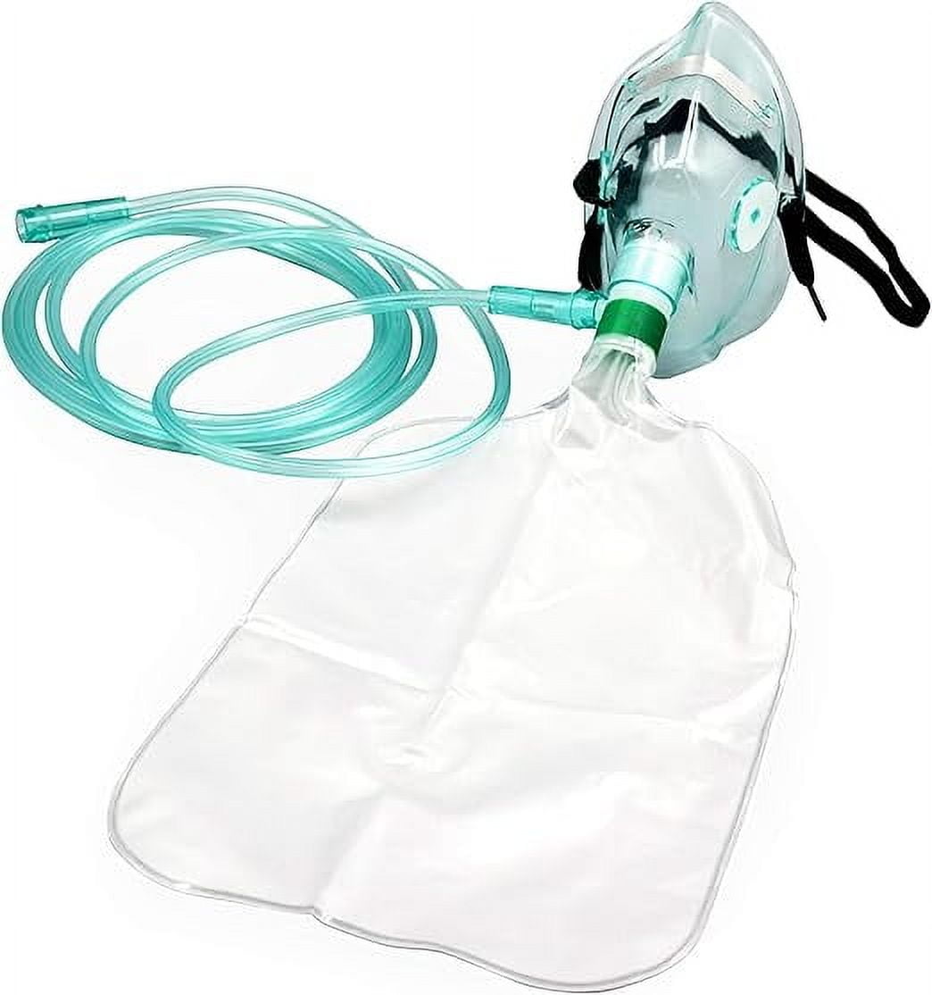 2 Pack Adult Non-rebreathing Oxygen Mask - Walmart.com