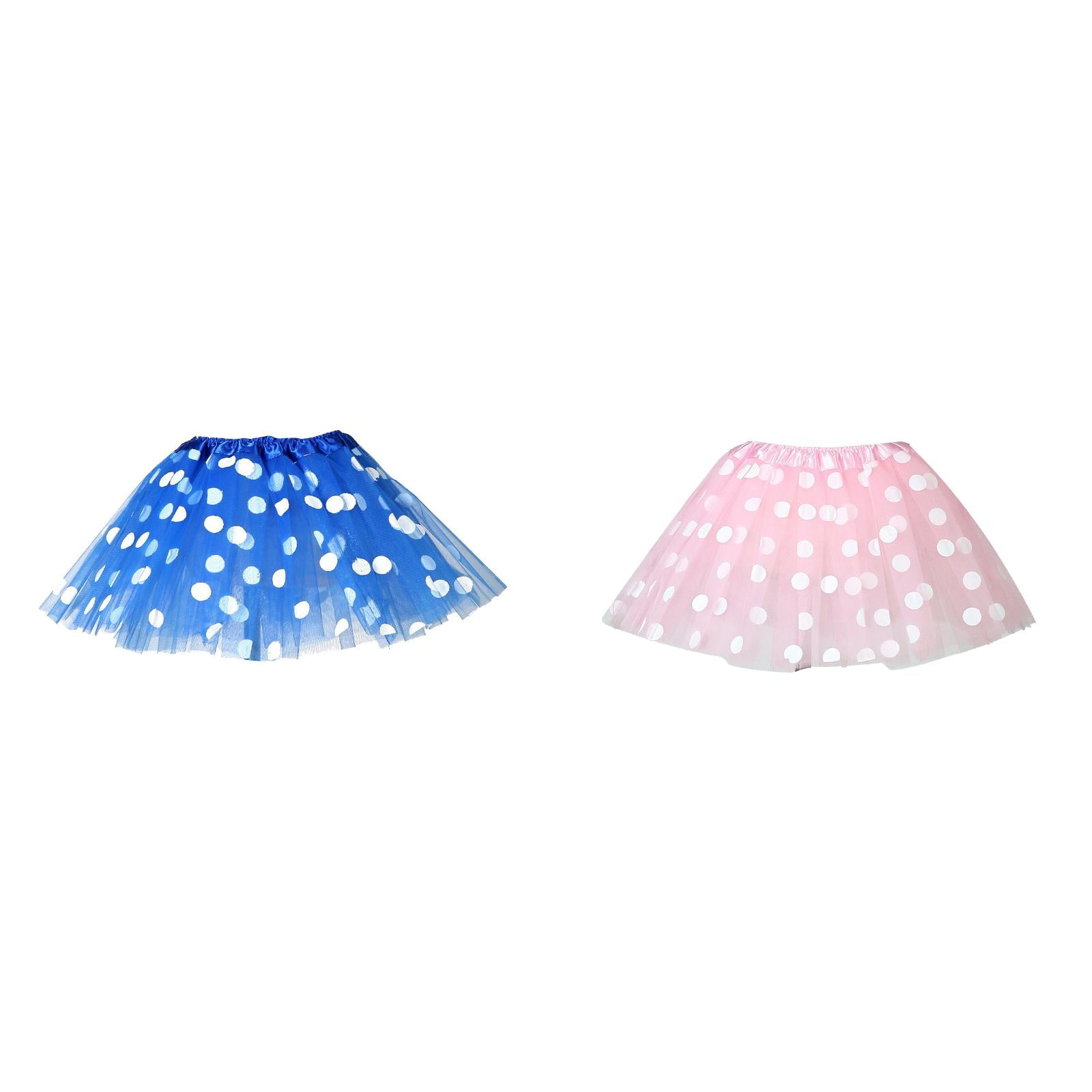 2-Pack,Adult Style Skirt Tutu Skirt Offset Mesh Skirt Three Layer 6 ...
