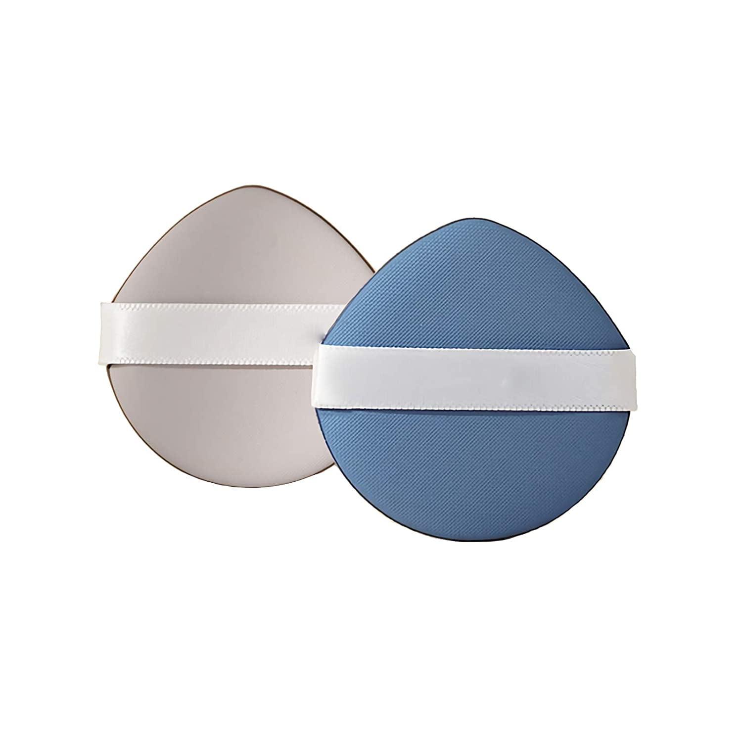 2 Pack Air Cushion Powder Puff Triangle Shape Powder Puff Dry & Wet Use ...