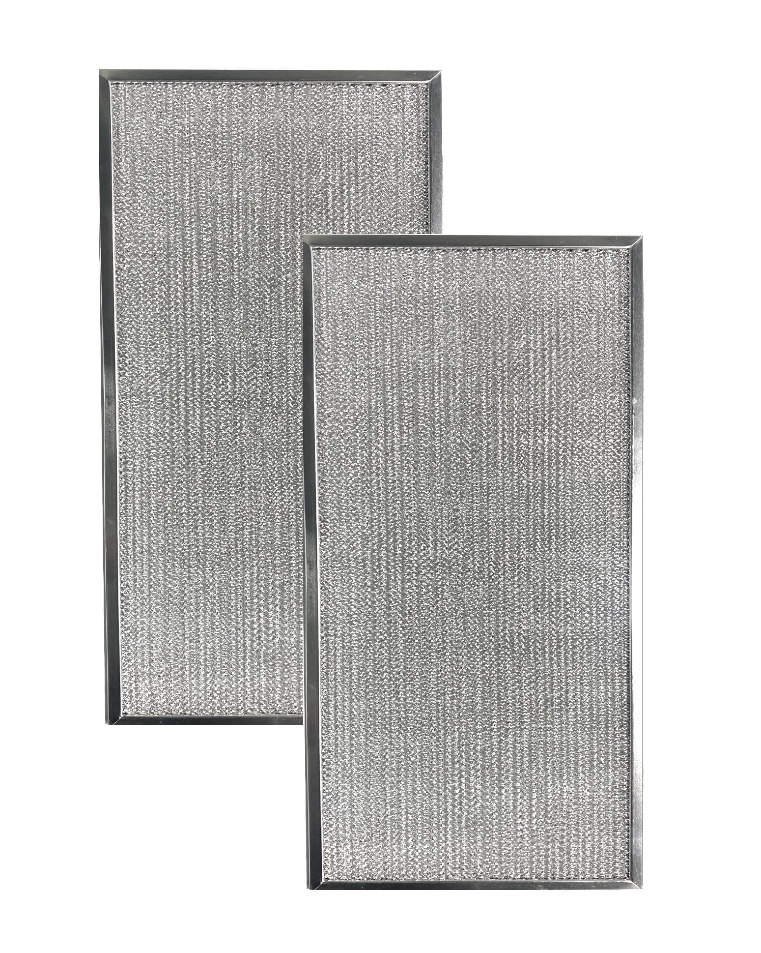 Air Filter Factory 2-Pack 11-1/2 x 20 x 3/8 Aluminum Grease Filters for ...