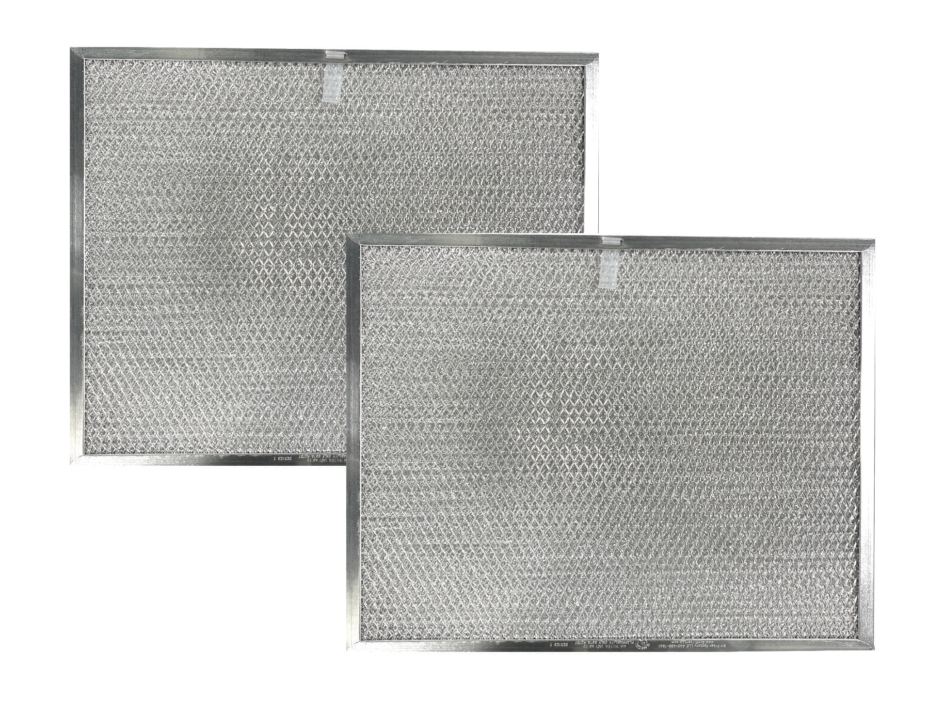 Air Filter Factory 2-Pack, 12-1/4 x 17-1/4 x 3/8, Aluminum Grease ...