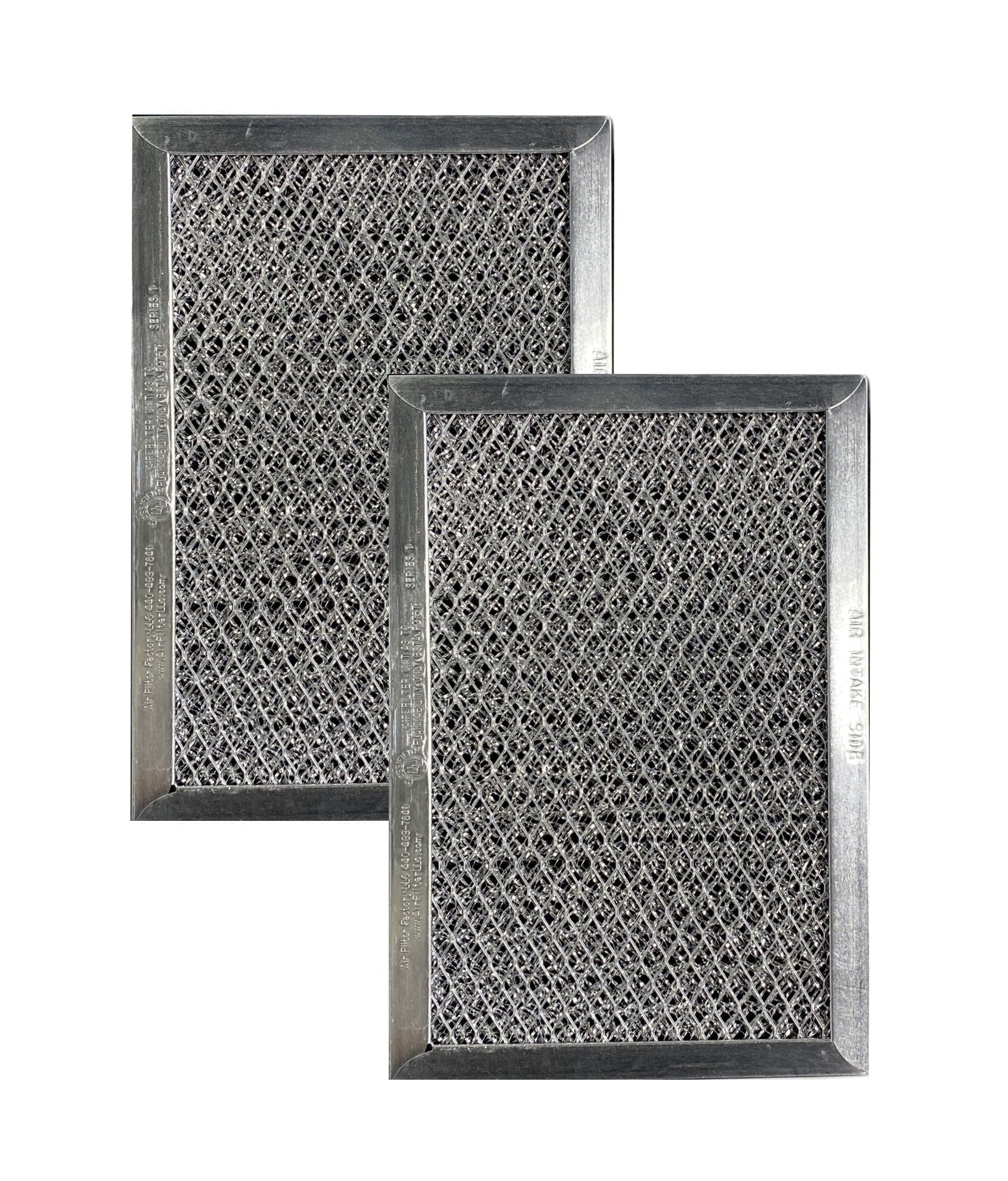 Air Filter Factory 4-7/8" x 7-3/4" x 3/8" Carbon Range Hood Filter 2 ...