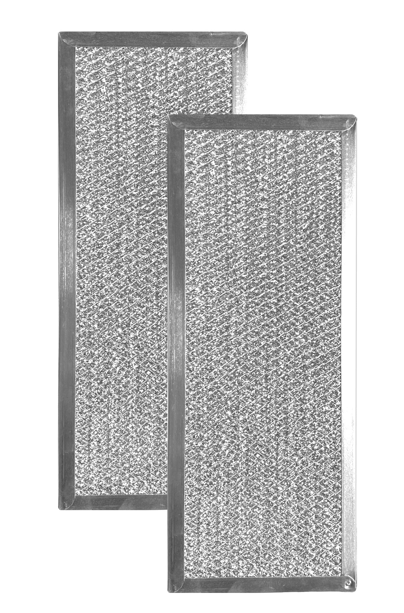 Air Filter Factory 2-Pack, 5x12-1/2x3/32 Microwave Range Hood Grease ...