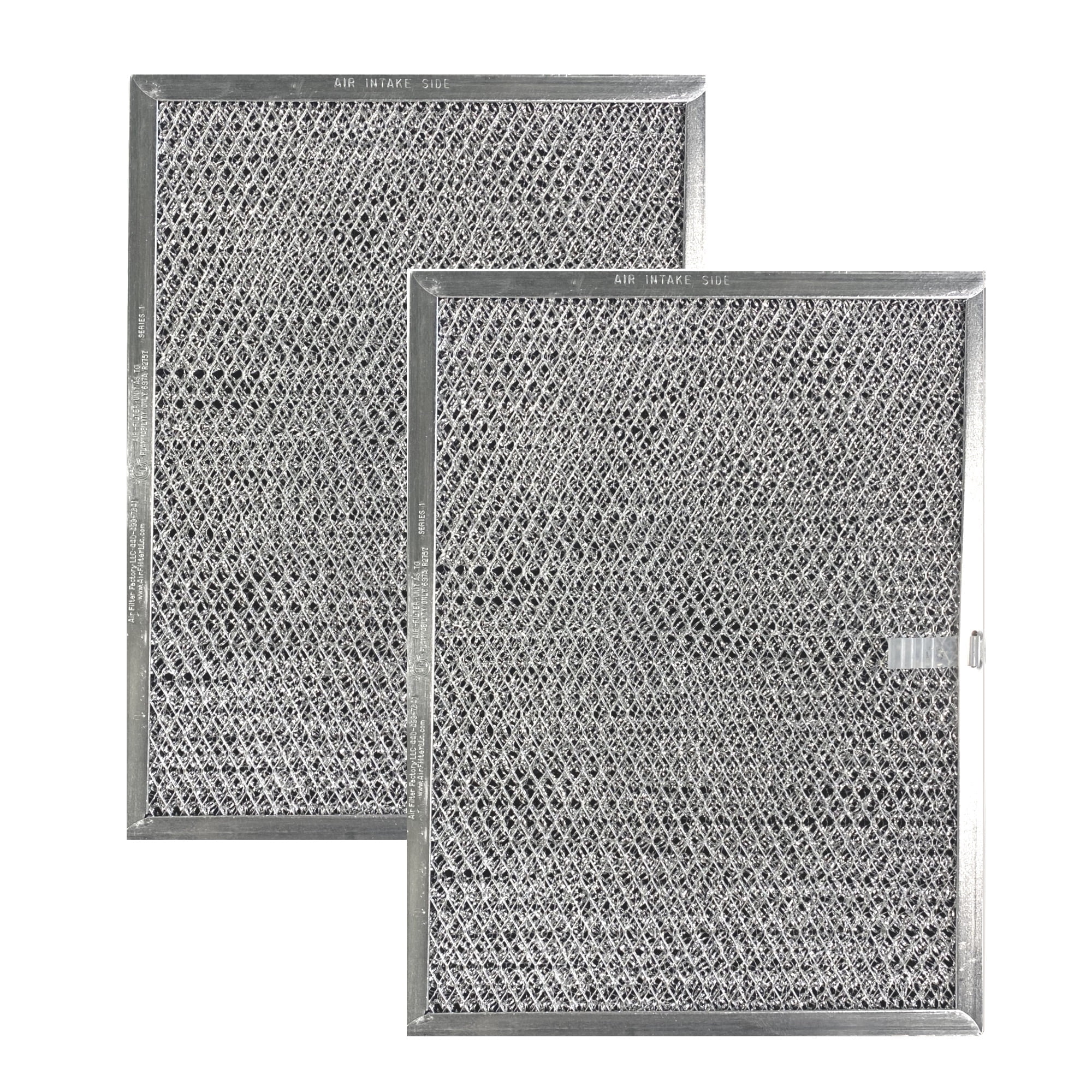 Air Filter Factory 8-3/4 x 10-1/2 x 7/16 Range Hood Aluminum Charcoal ...