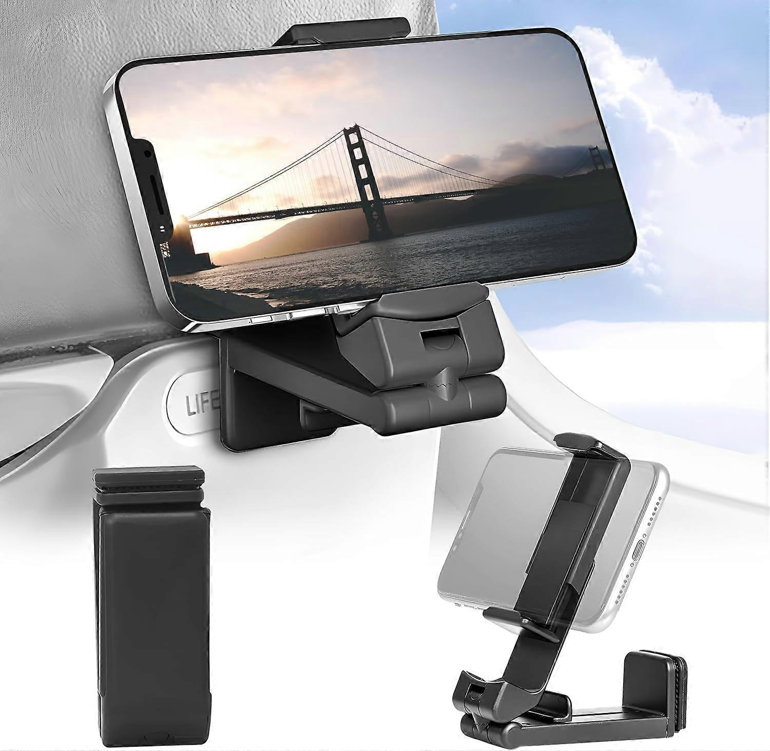 (2 Pack)Airplane in Flight Phone Holder-Klealook 4 in 1 Adjustable ...